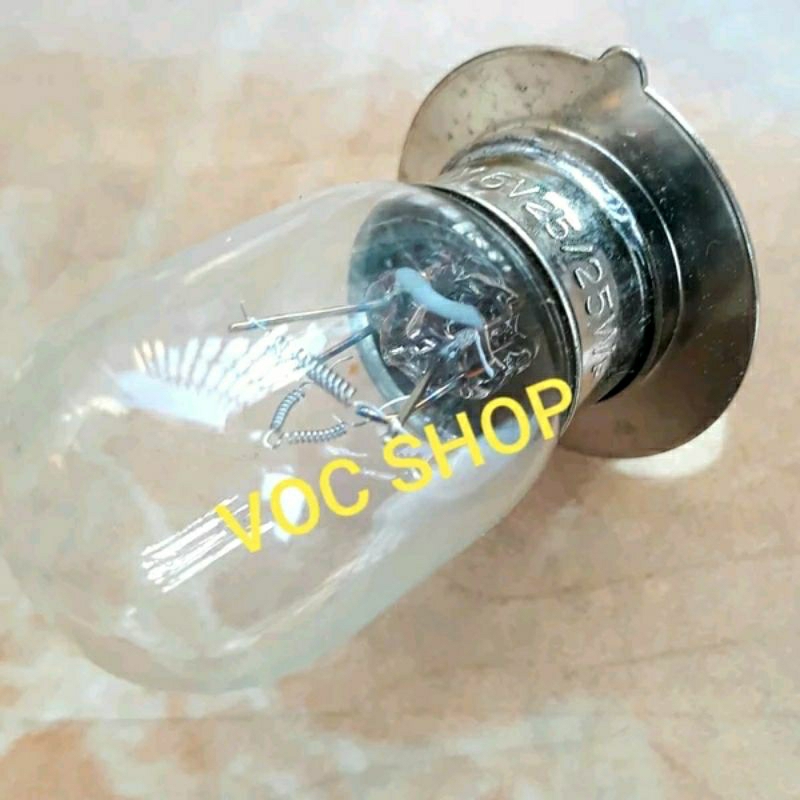 Jual Honda Win C50 C70 C90 C700 C800 Bulb Head Light Bohlam Bohlamp Lampu Depan 6 V Volt 25 25 ...