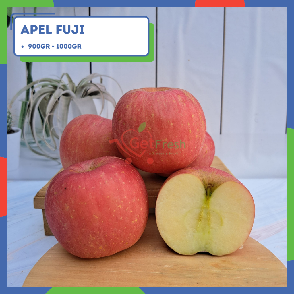 Jual Apel Fuji Pack 900 gr - 1000 gr | Shopee Indonesia