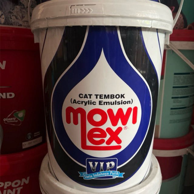 Jual Cat tembok Mowilex Emulsion E1000 Putih PRIMA VIP 20L PAIL ...