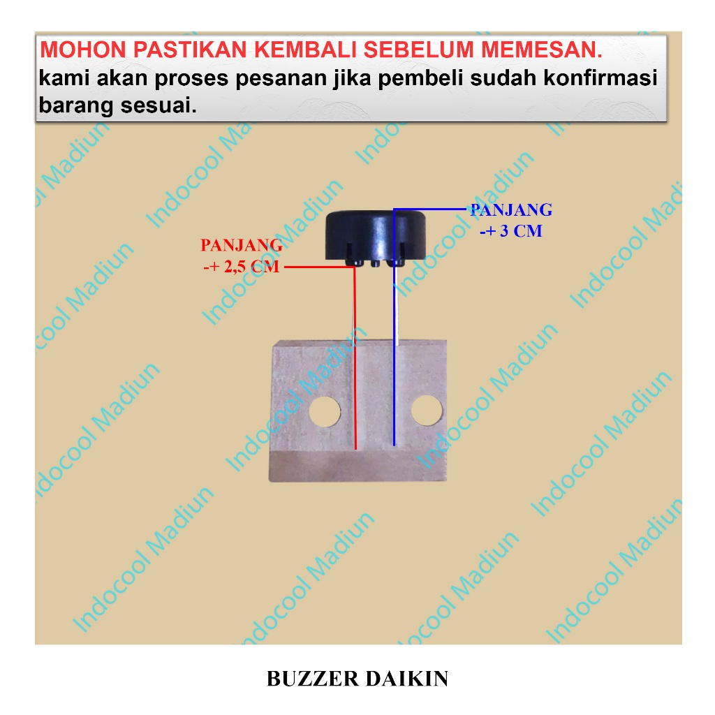 Jual BD BUZZER MINI / BUZER / BUZZER DAIKIN | Shopee Indonesia