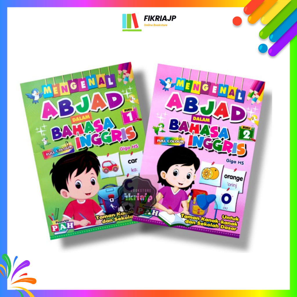 Jual Buku Mengenal Abjad dalam Bahasa Inggris Jilid 1 dan Jilid 2 - PAH ...