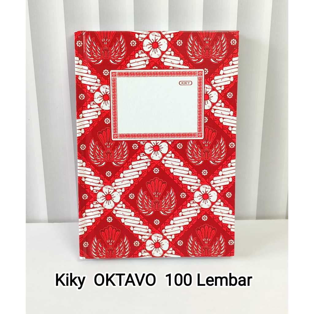 Jual Kiky Buku Oktavo / A6 100 Lembar Hard Cover | Shopee Indonesia