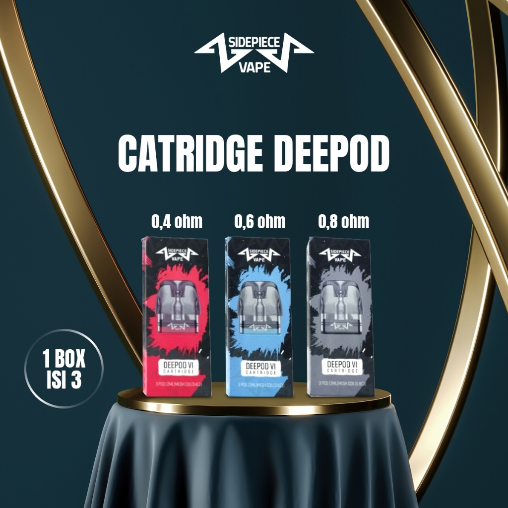 Jual CATRIDGE DEVICE SIDE PIECE 1 BOX ISI 3PC | Shopee Indonesia