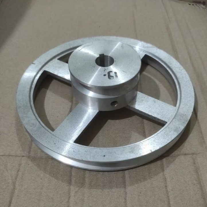Jual Puli pulley kombinasi 8" dan 3" susun jalur v-belt A poli ...