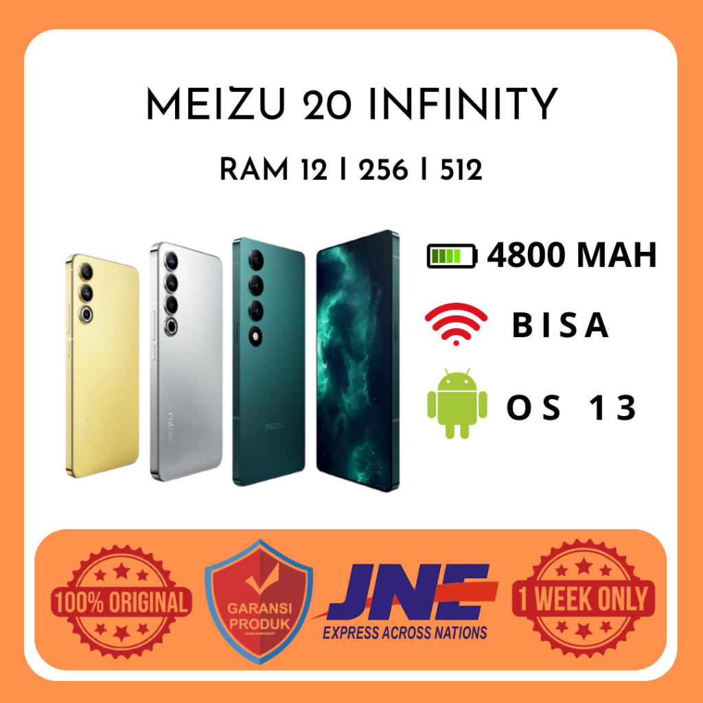 Jual Meizu 20 Infinity Sinyal Permanen unit 100% original | Shopee Indonesia