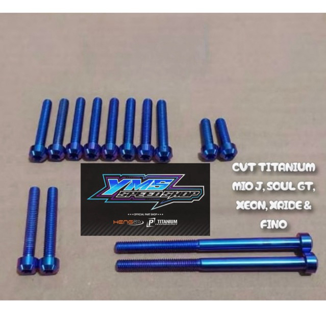 Jual Baut Titanium CVT Mio J Soul GT Xeon Xride Fino Original Vietnam ...