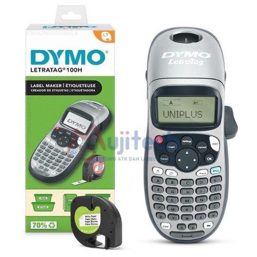 Jual DYMO LETRATAG LT 100H LT100H Handheld Label Maker Office | Shopee ...