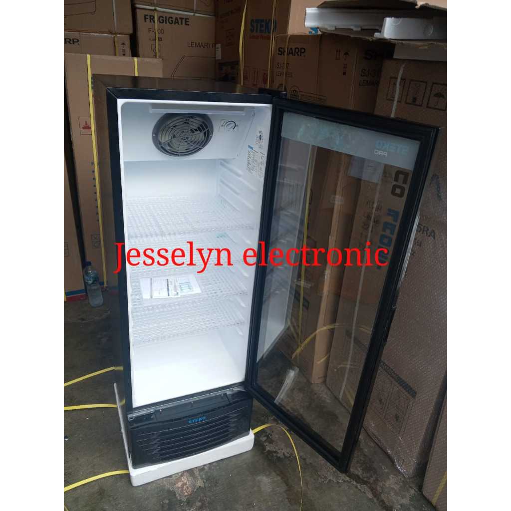 Jual SHOWCASE COOLER STEKO LG-250 230 LITER 168 WATT 4 RAK | Shopee ...