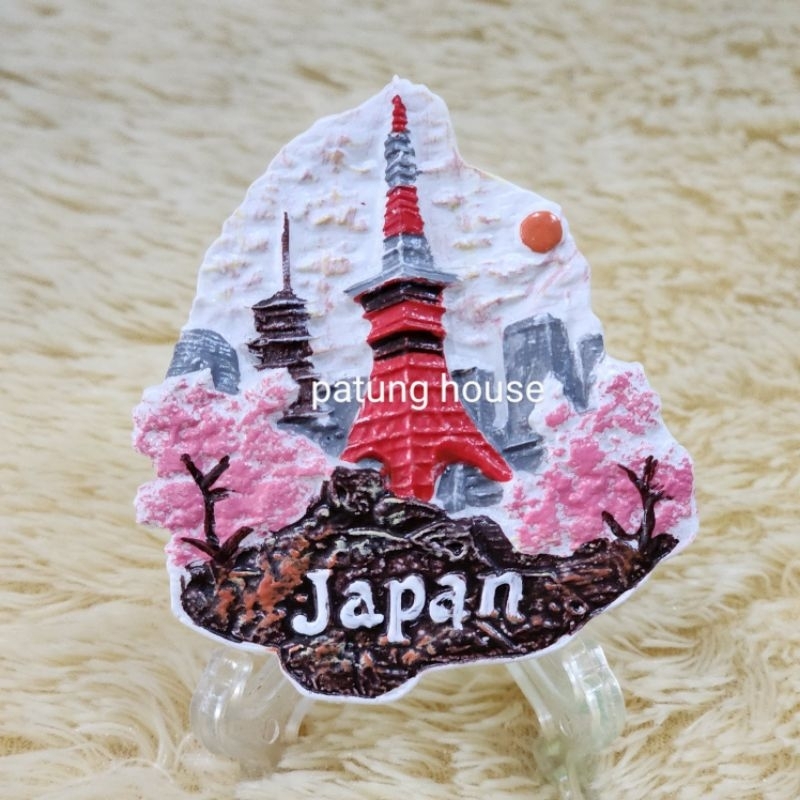 Jual Fridge Magnet Tempelan Kulkas Souvenir Japan Jepang Tokyo Tower ...