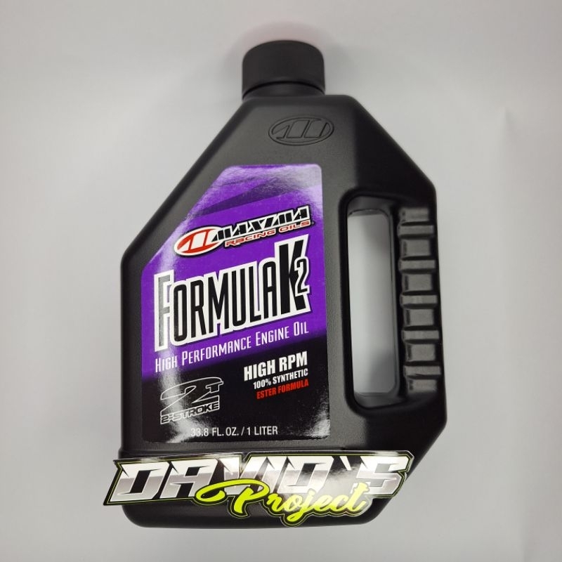 Jual Oli Samping Motor 2T Maxima Formula K2 1 Liter | Shopee Indonesia