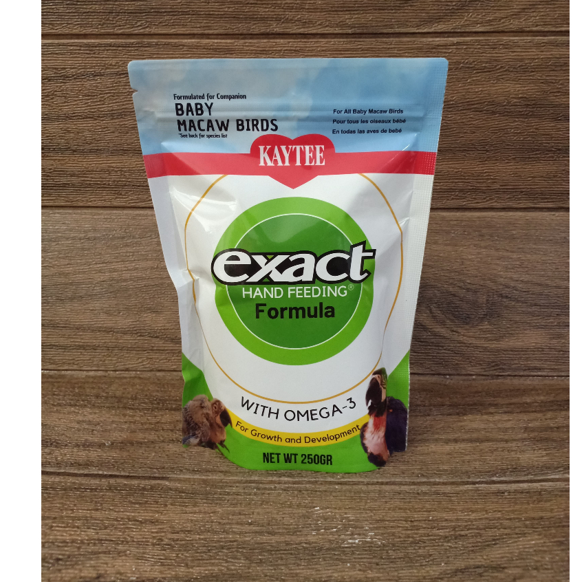 Jual Kaytee Exact Baby Macaw Birds hand feeding formula with omega-3 ...