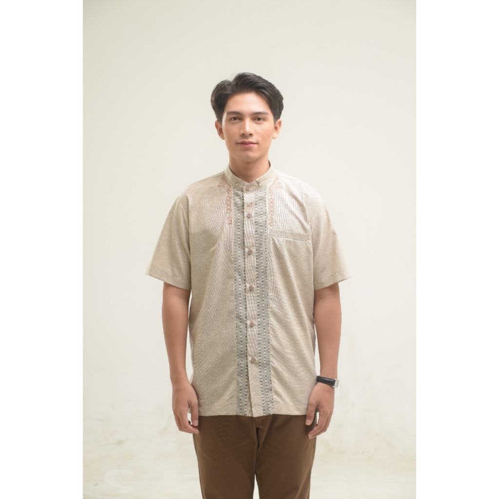 Jual Rabbani - Kemeja Koko Lengan Pendek Kemko Hamza Pdk | Shopee Indonesia