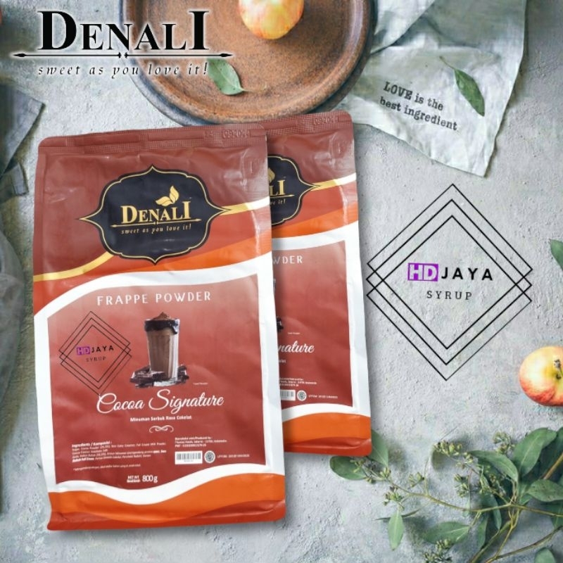 Jual Denali Powder Cocoa Signature 800g | Shopee Indonesia