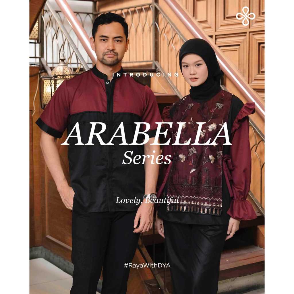 Jual ARABELLA SERIES BY DYA_ID BEAUTE OF RAIA Atasan Tunik Koko Couple ...