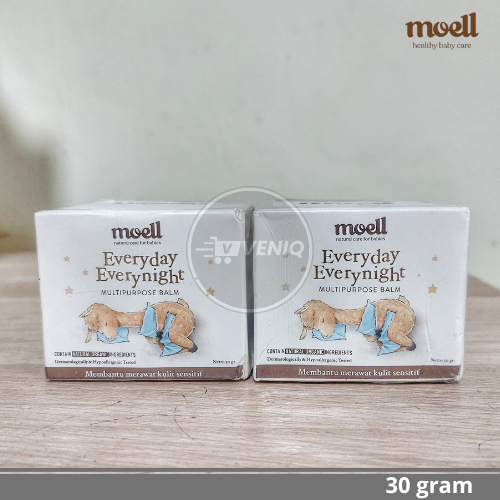 Jual Moell Multipurpose Balm 30gr - Everyday Everynight Multipurpose ...