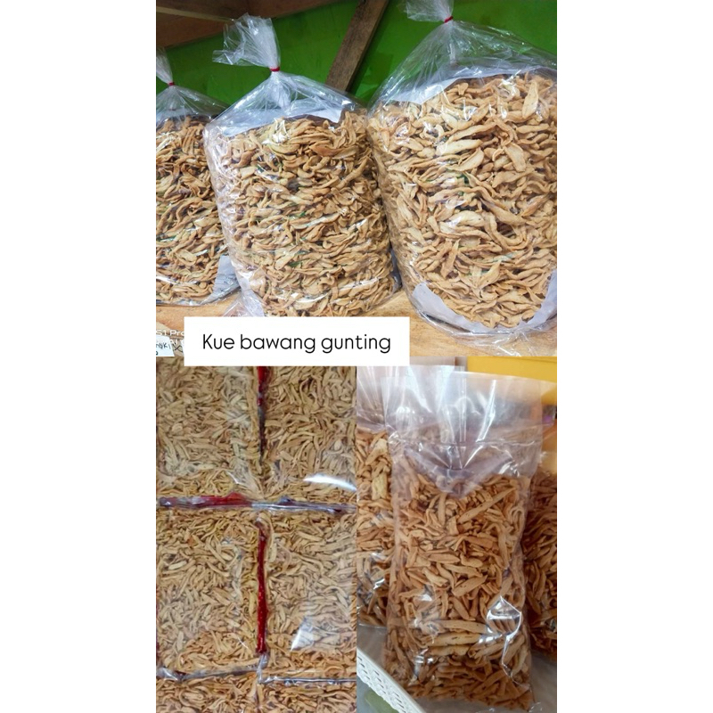 Jual 1KG KUE BAWANG GUNTING ASLI KHAS PADANG | Shopee Indonesia