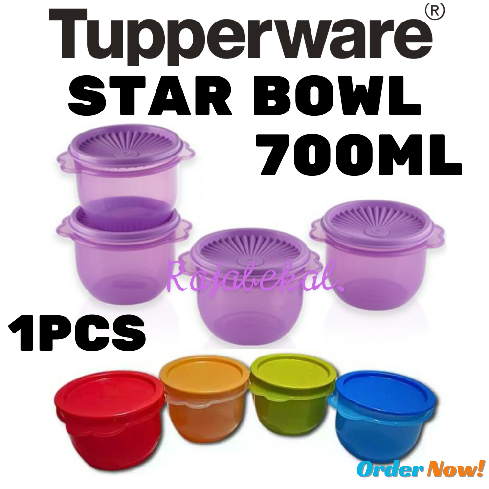 Jual PROMO Tupperware Star Bowl 750ml ECER 1PCS | Shopee Indonesia