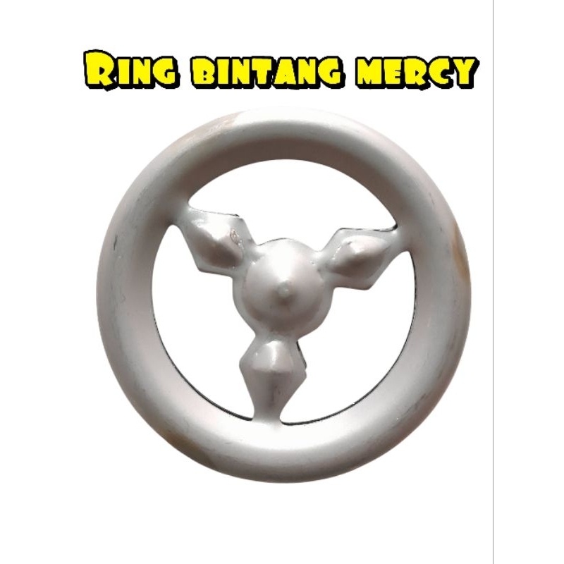 Jual Ring Bintang 3 Mercy Besi Plat Ornamen Pagar Tralis Hiasan Pagar ...