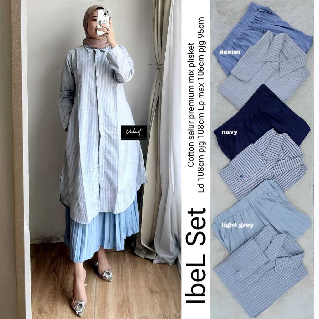 Jual Pakaian Wanita IBEL SET Trend FASHION HQ From VaLeNT | Shopee ...