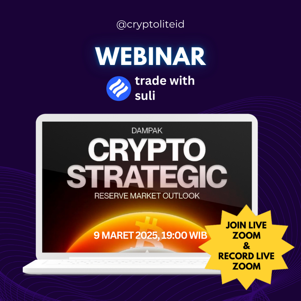 Jual WEBINAR by Trade With Suli : Dampak Crypto Strategic Reserve: March Crypto Market Outlook ...