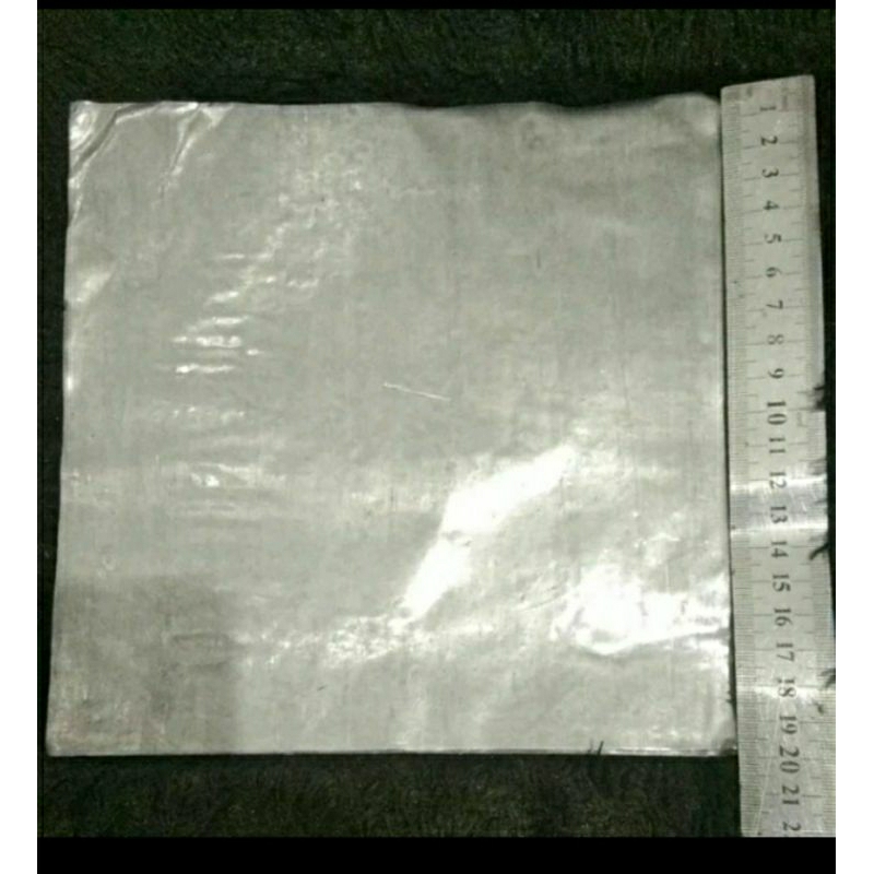 Jual Timbel,Timah Daun,Timah Lempeng per Lembar 20cm x20cm | Shopee ...