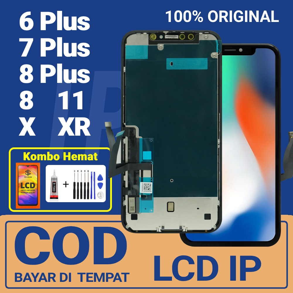 Jual LCD IP 11 / X / XR / 6Plus / 7Plus / 8 / 8Plus HD Layar hp ...
