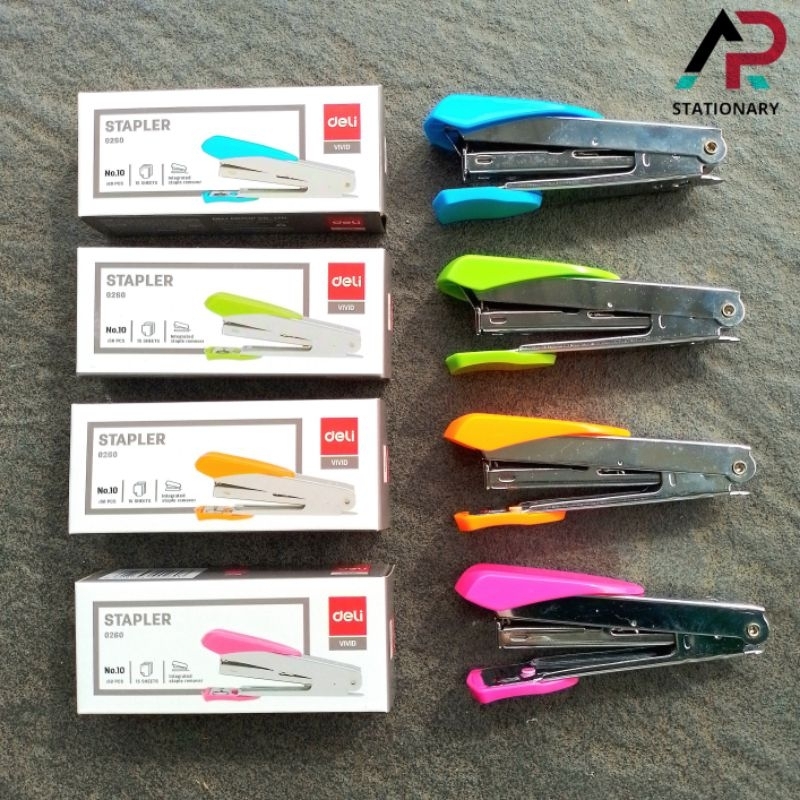 Jual Mesin Staples Stapler Deli HD-10 0260 ( Pcs ) [ Original | Shopee ...