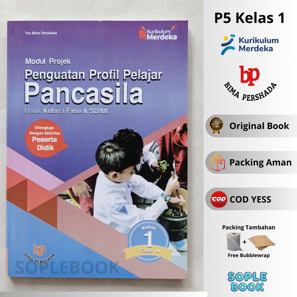 Jual Modul Projek Penguatan Profil Pelajar Pancasila ( P5 ) Untuk SD/MI ...