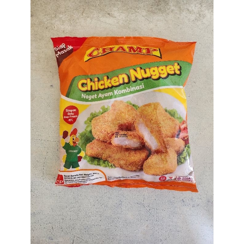Jual Chicken Nugget Champ 450 gram | Shopee Indonesia