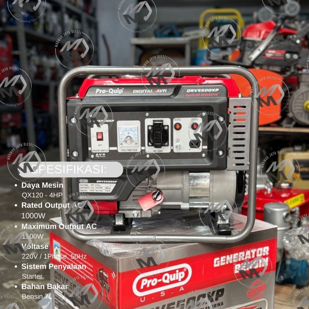 Jual Genset Pro-Quip USA QRV5500XP - 1100Watt | Shopee Indonesia