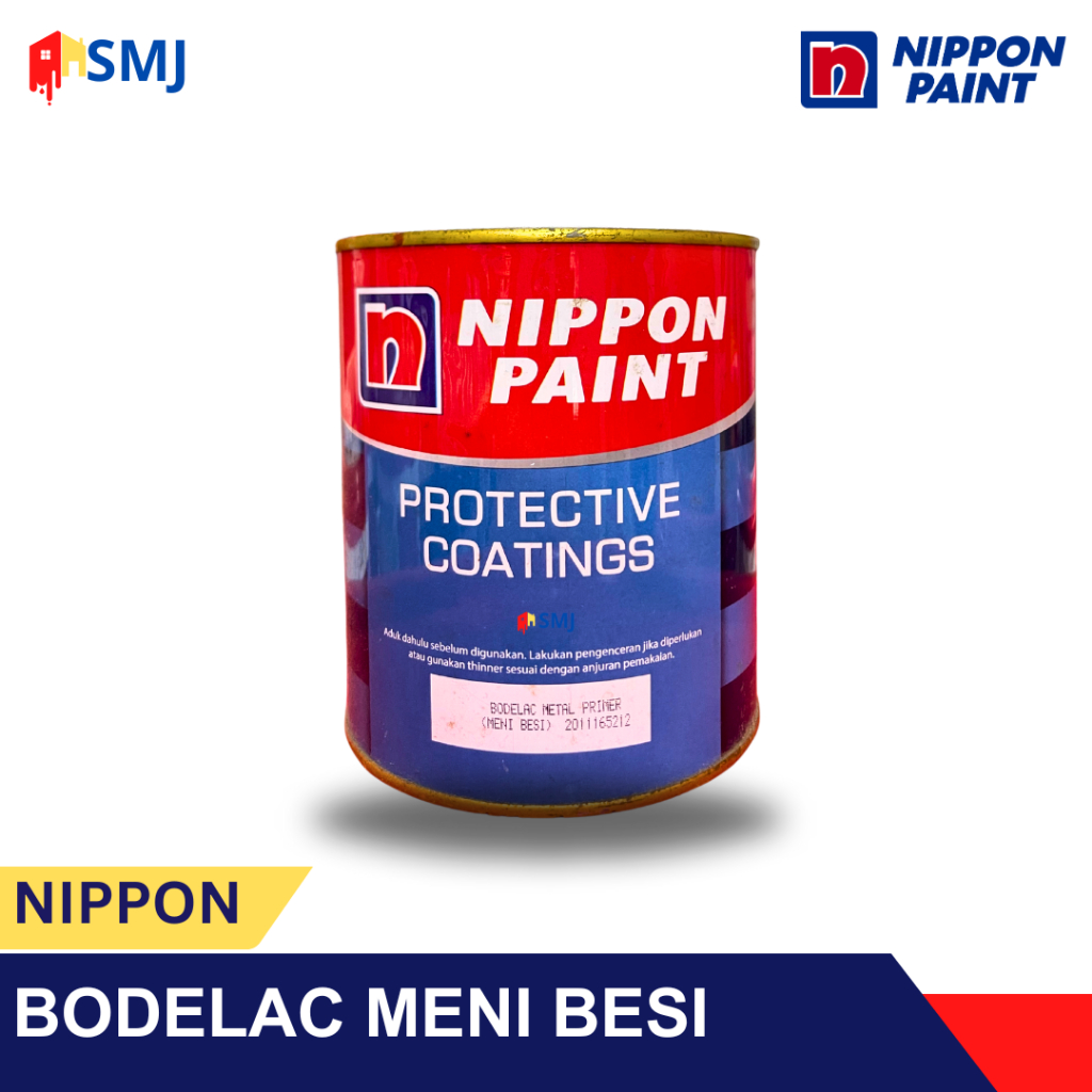 Jual Nippon Bodelac Protective Coating 1 Kg / 5 Kg - Bodelac Metal Primer / Bodelac Meni Besi ...