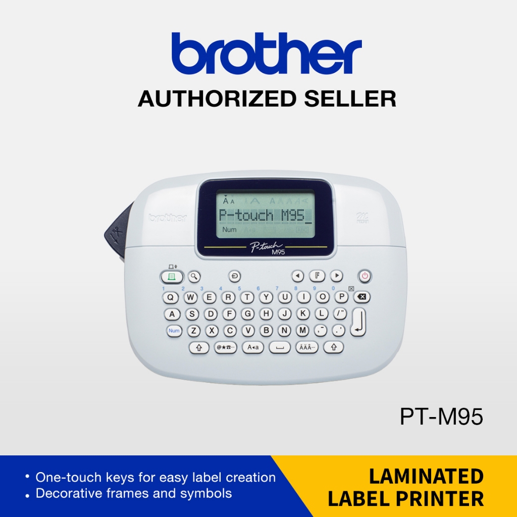 Jual Printer Label Brother P-Touch PT-M95 - Original Resmi | Shopee ...