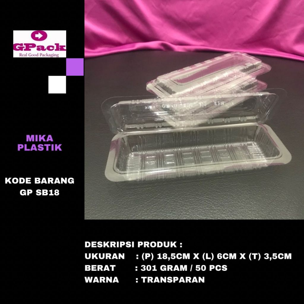 Jual MIKA SOSIS BESAR PLASTIK/ MIKA SOSIS BESAR/ MIKA PLASTIK (DP-SB18 ...