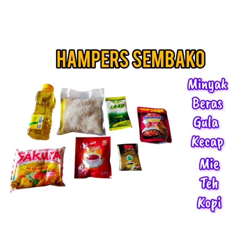 Jual TERMURAH HAMPERS PAKET SEMBAKO HARGA MURAH PARSEL HAMPERS ...