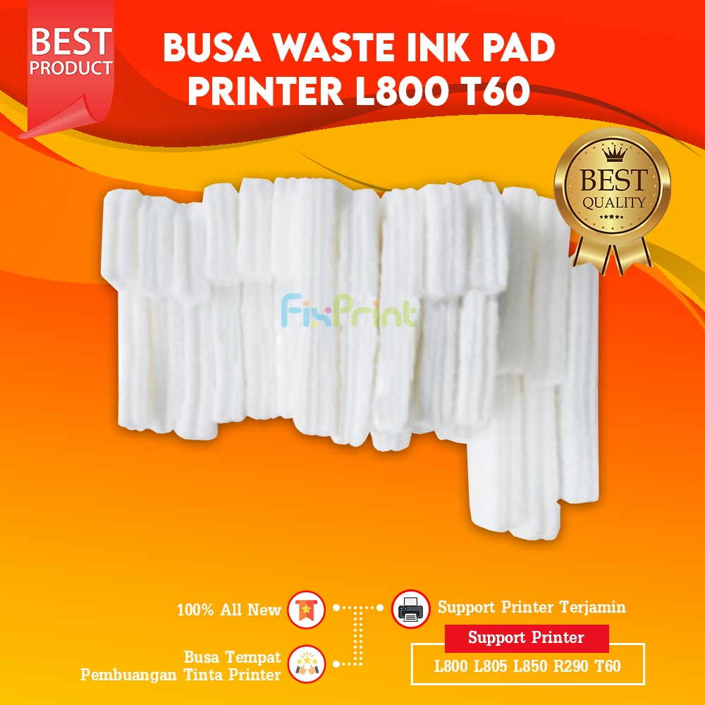 Jual Busa Ink Pad Epson L800 L805 Absorber Pembuangan Printer R290 T60 ...