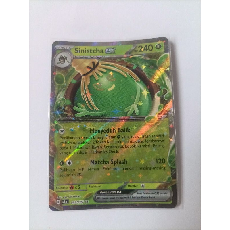 Jual Sinistcha ex 019/187 RR - Pokemon TCG Indonesia | Shopee Indonesia