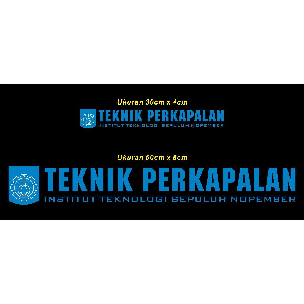 Jual Stiker ITS Teknik Perkapalan | Sticker Cutting ITS Teknik ...