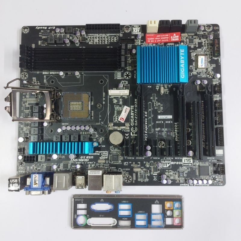 Jual Mainboard GAMING GIGABYTE GA-Z77X-D3H Socket 1155 | Shopee Indonesia