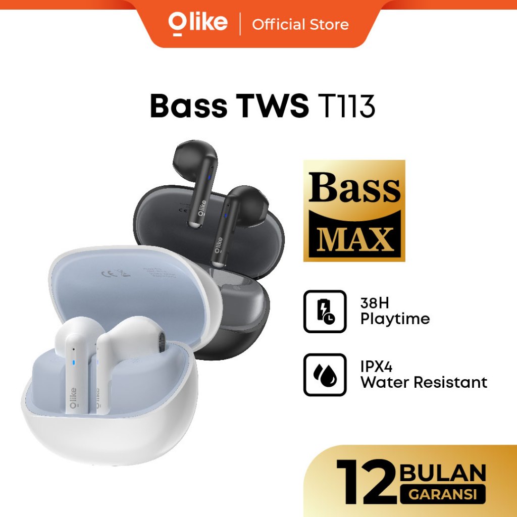 Jual OLIKE TWS T113 38H Playing Time | True Wireless Earphones IPX4 ...