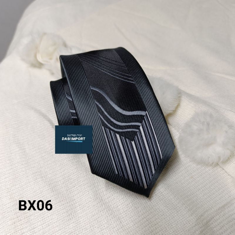 Jual Dasi Pria Dasi Panjang Ikat Manual Dasi Vanotensa BX06 Abu Ukuran ...