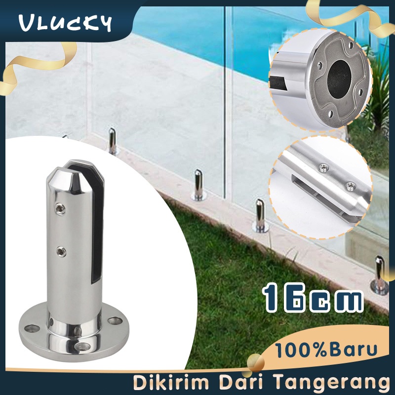 Jual Spigot Kaca Jepit Glass Clip Stainless 160mm Spigot Kaca Spigote ...