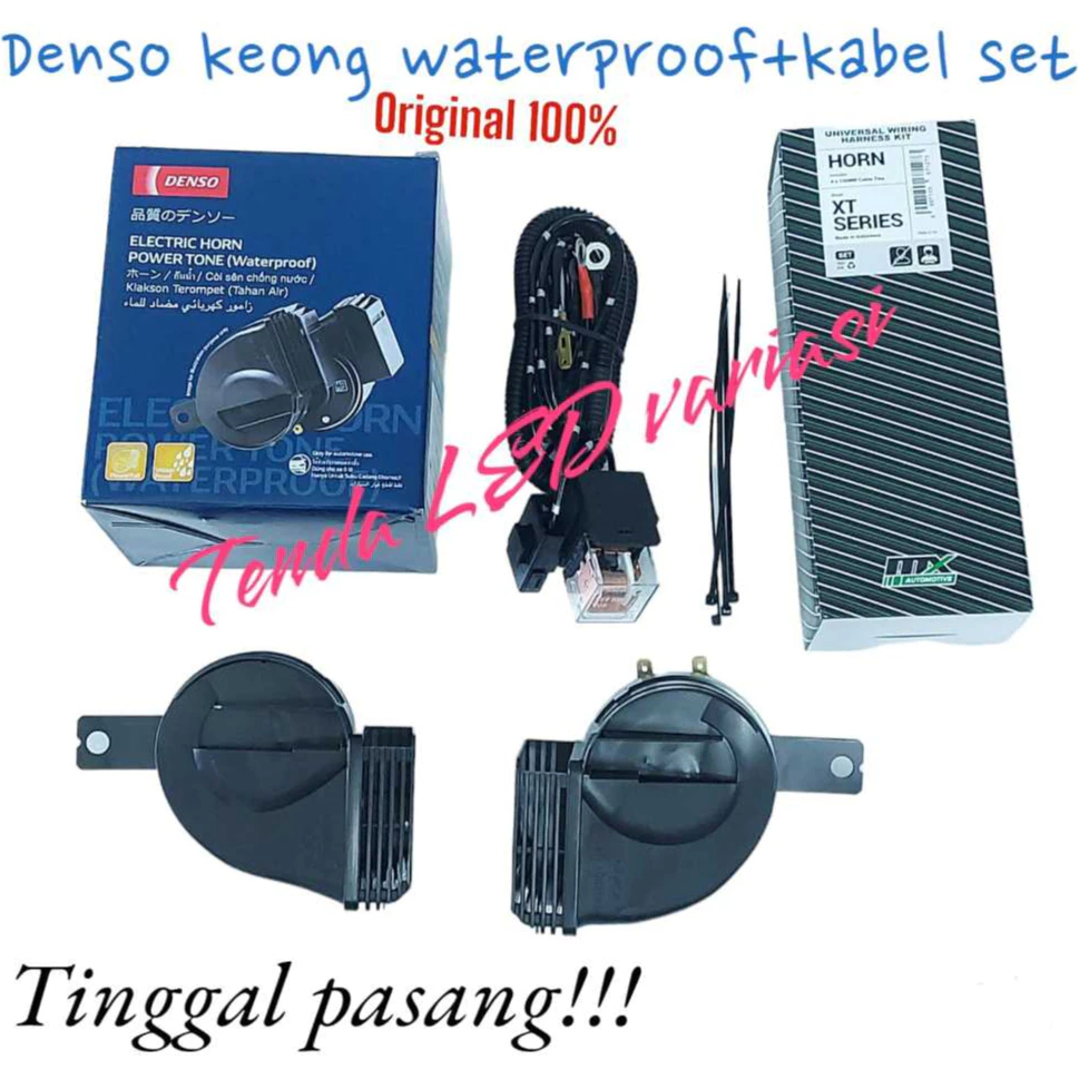 Jual Klakson Denso Keong waterproof Universal cocok untuk sepeda motor ...