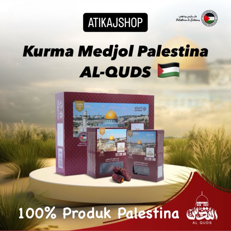 Jual Kurma Medjol Palestina ALQUDS Jumbo Premium Lamico Al-Quds Medjoul ...