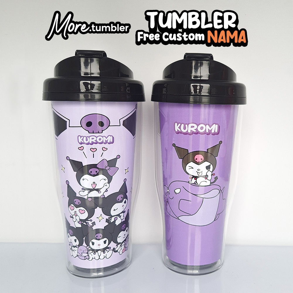 Jual Tumbler KUROMI / botol minum KUROMI / Merchandise souvenir kado ...