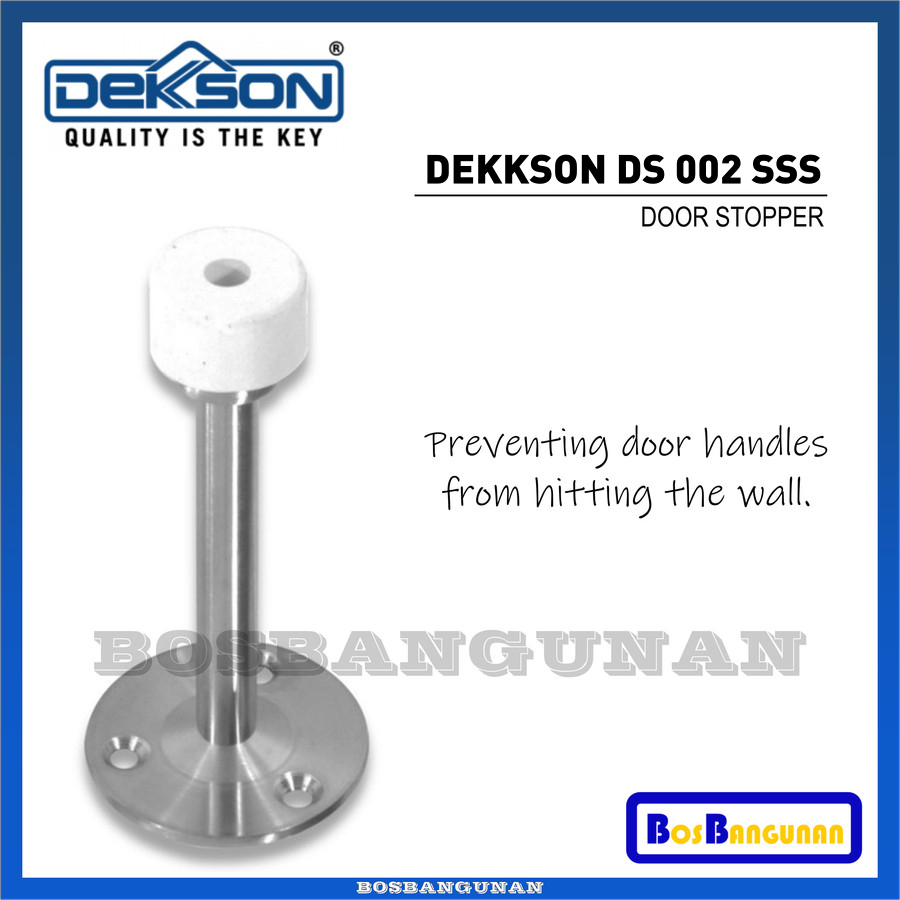 Jual Penahan Pintu DEKKSON DS002 / DEKKSON DS 002 SSS Door Stopper ...