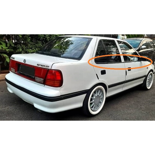 Jual Karet Lis List Pelipit Pintu Kaca Mobil Suzuki Esteem Bagian Luar ...