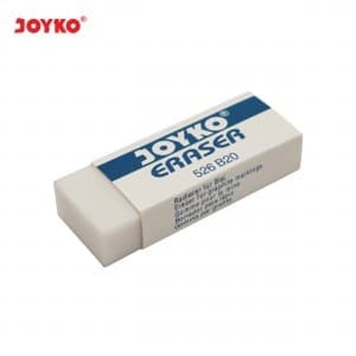 Jual Penghapus Pensil Besar Eraser JOYKO 526 B20 Hitam Putih | Shopee ...