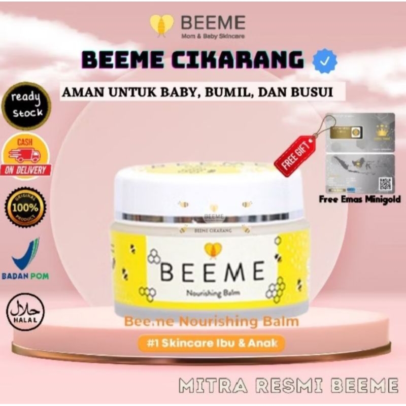 Jual Beeme Nourishing Balm | SKINCARE IBU DAN ANAK Original [Free emas ...