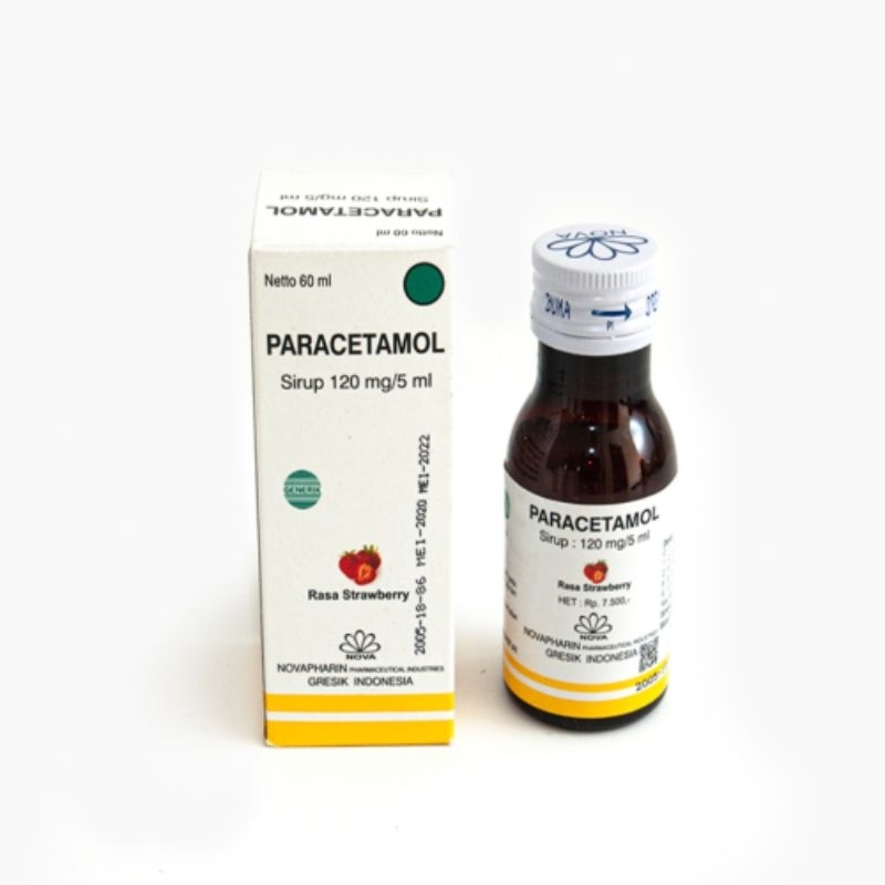 Jual PARACETAMOL SIRUP NOVAPHARIN SIRUP PARACETAMOL UNTUK DEMAM SAKIT GIGI | Shopee Indonesia