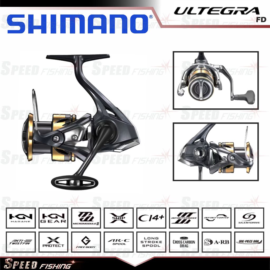 Jual Reel Pancing Shimano Ultegra 2025 2500 C3000 4000 C5000 Shimano Ultegra FD 2025 Spinning ...